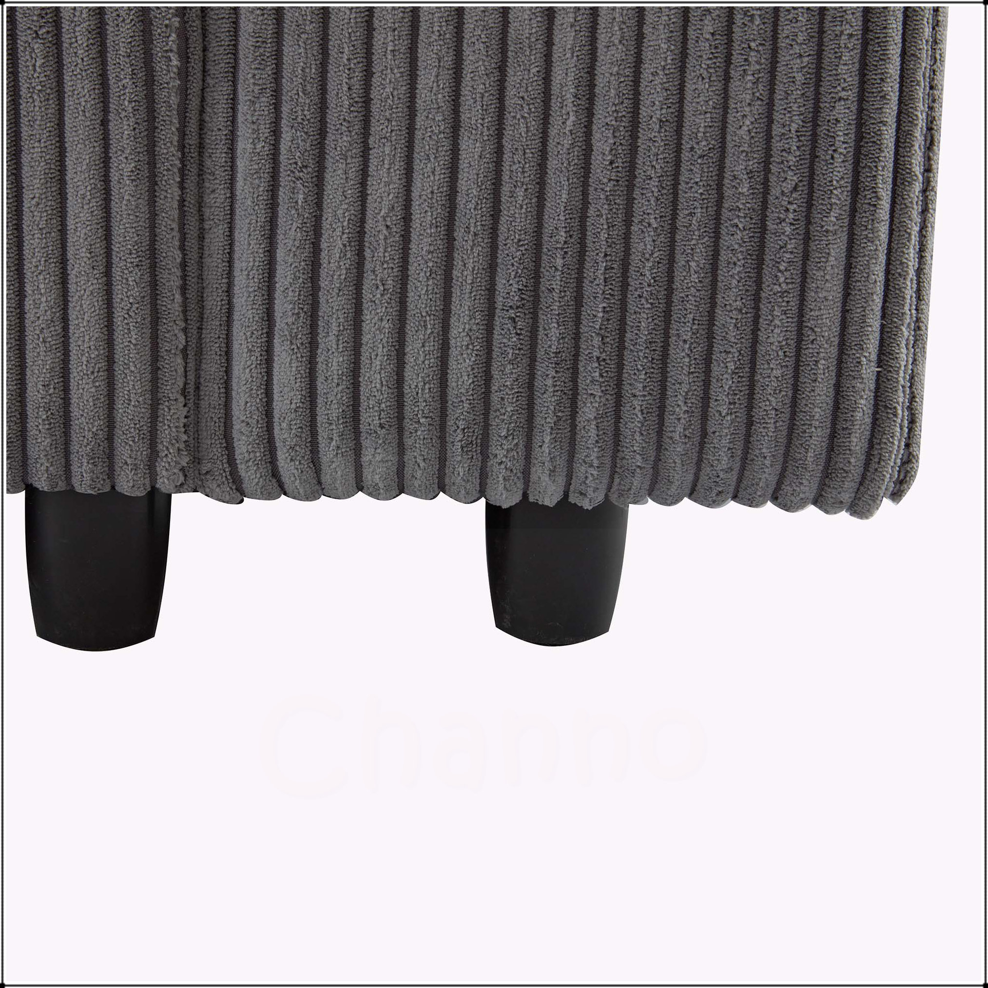 Hokku Designs 105'' 3 Seater Sofa with Removable Back Cushions and 5 ...