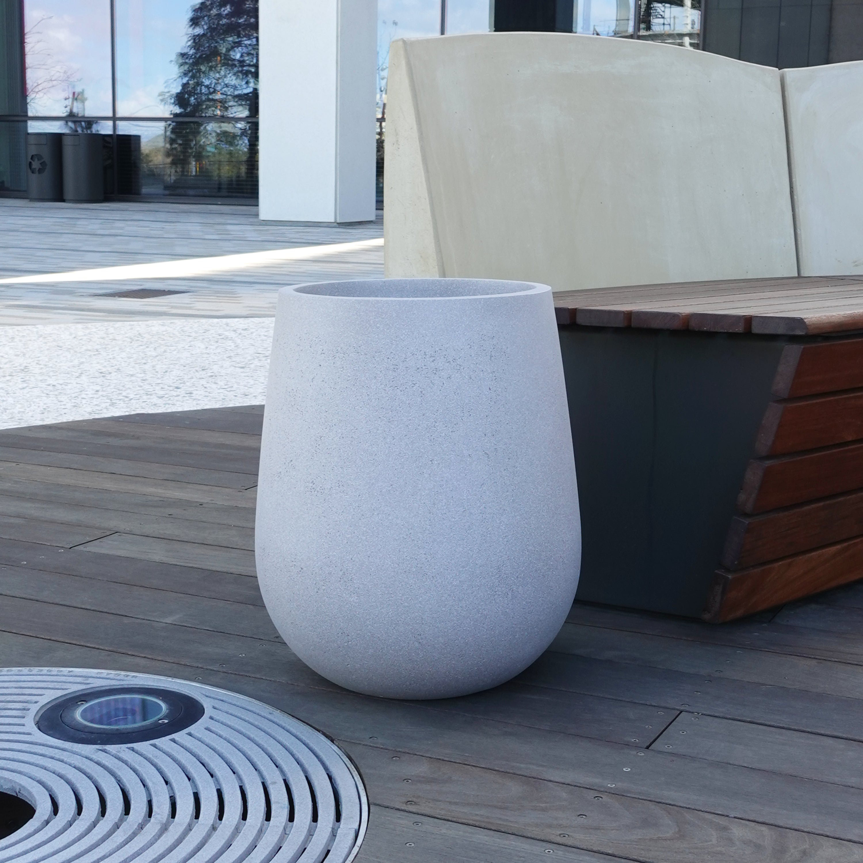 Wade Logan® Aoto Fiberglass Pot Planter | Wayfair