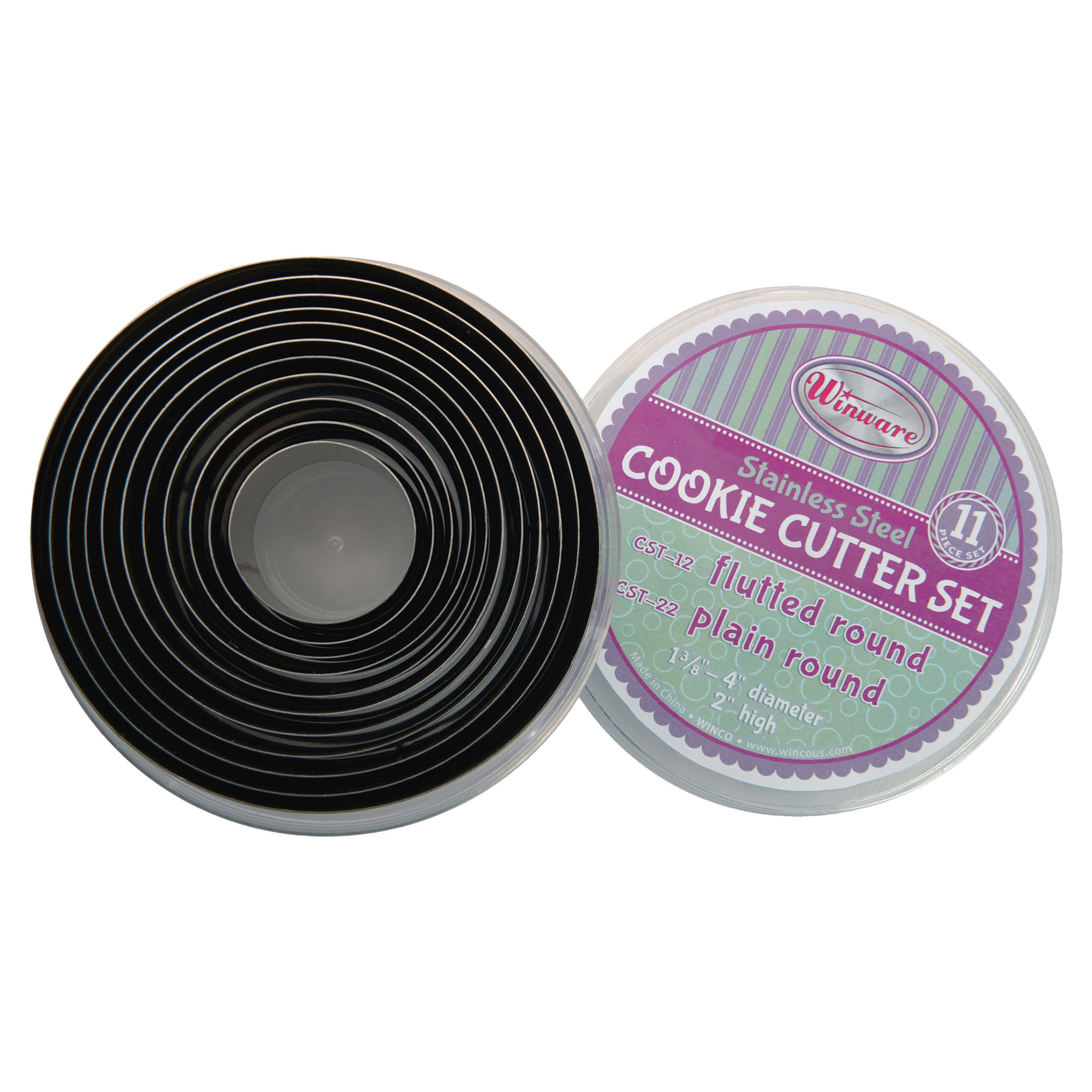 Winco 11 Piece Cookie Cutter Set | Wayfair