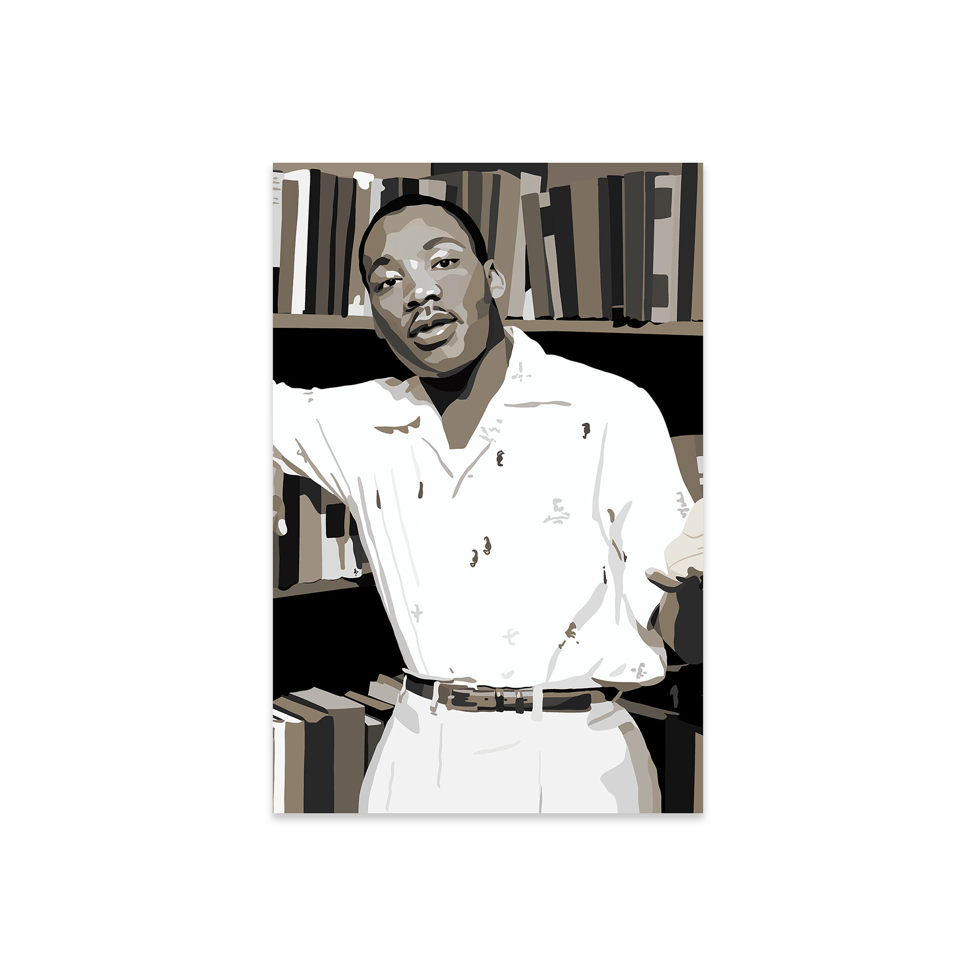 Ebern Designs MLK Day - No Frame Painting | Wayfair