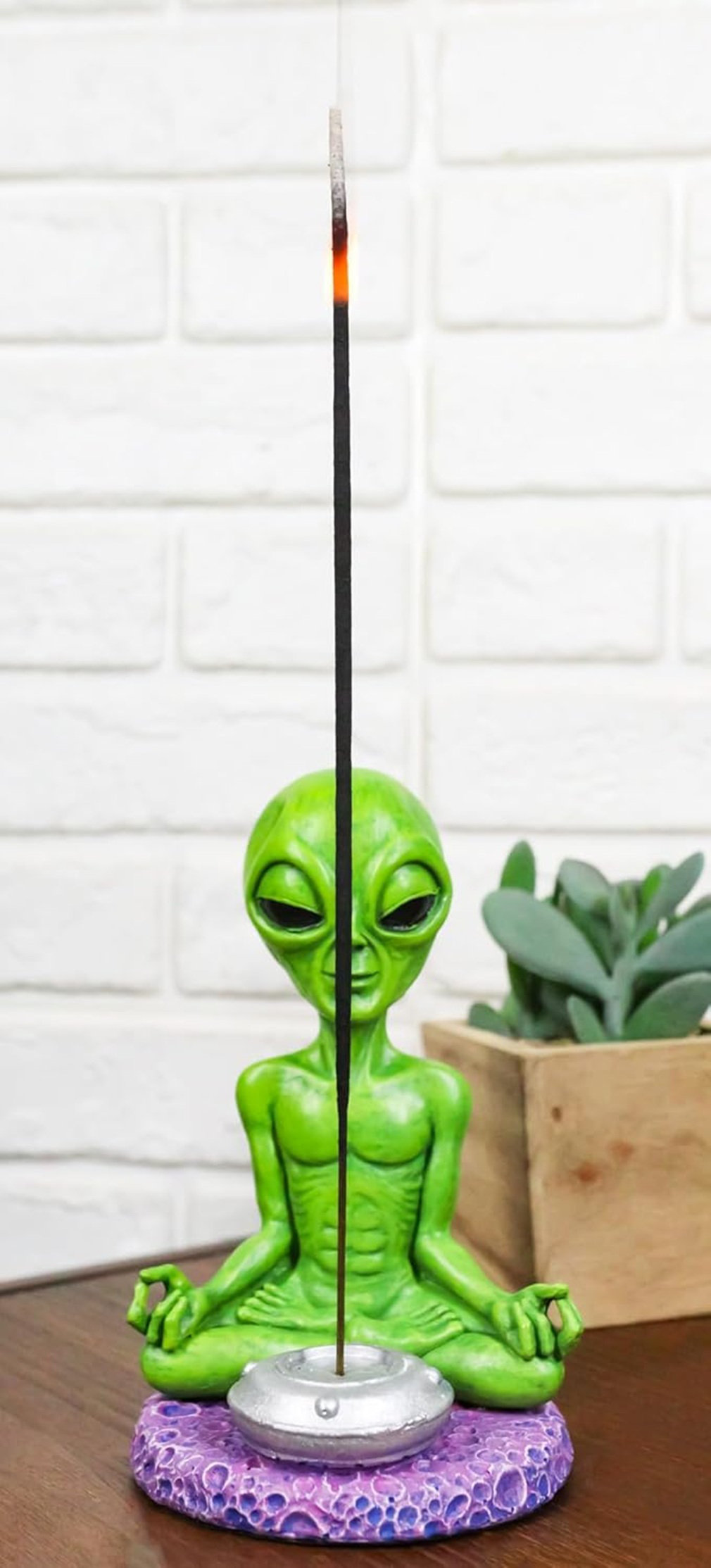 Trinx UFO Outer Space Extra Terrestrial Roswell Alien Yoga Meditation ...