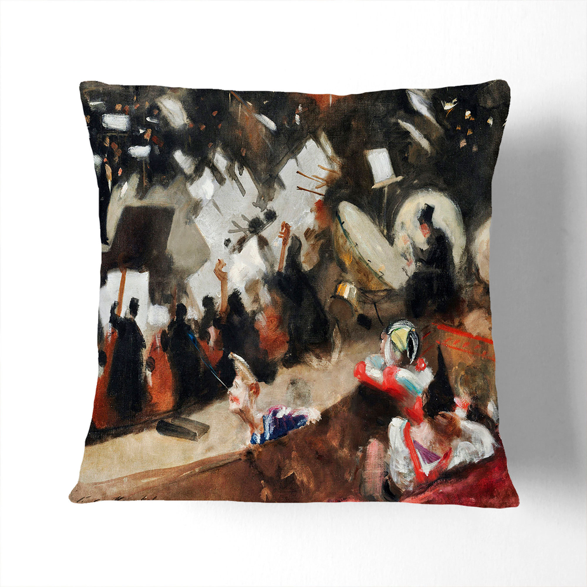 East Urban Home Pasdeloup Orchestra by John Singer Sargent Scatter ...