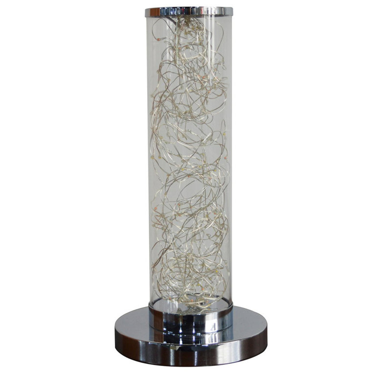 Mercer41 13-Inch Exposed Multi-Colored Rope LED Namiri Column Table ...