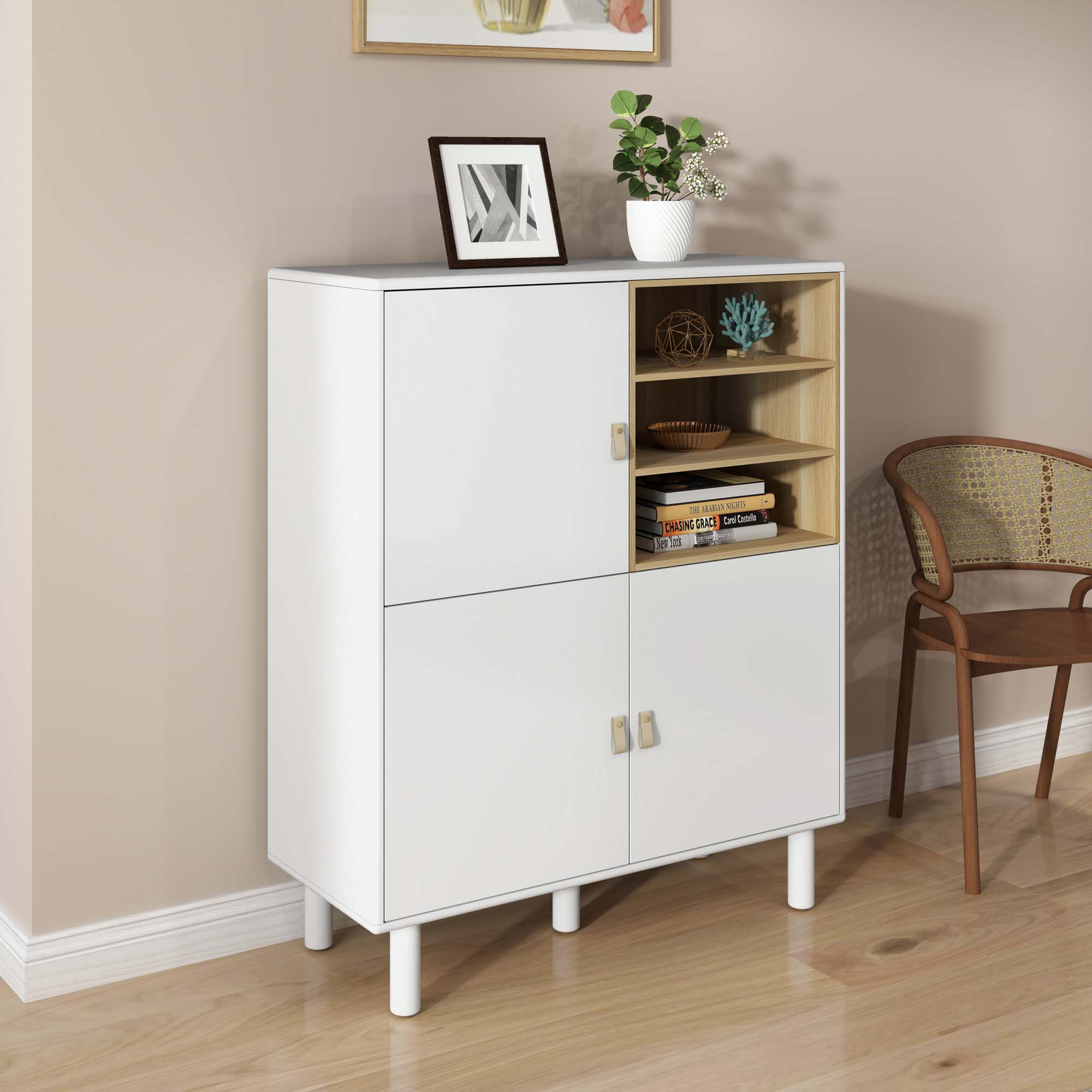 Latitude Run® Multifunctional Storage Cabinet | Wayfair