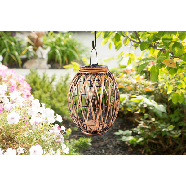 Echo Valley Lumisphere 11.5'' Solar Powered Outdoor Hanging Light ...