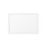 DecoMust 12.6"x9" Stainless Steel 18 Gauge White Cream Rectangular ...