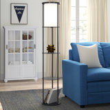 Column Floor Lamps, Shelf Floor Lamps You'll Love
