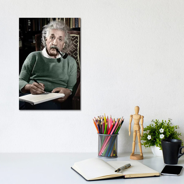 Latitude Run Albert Einstein (1879-1955) by Granger - Wrapped Canvas ...