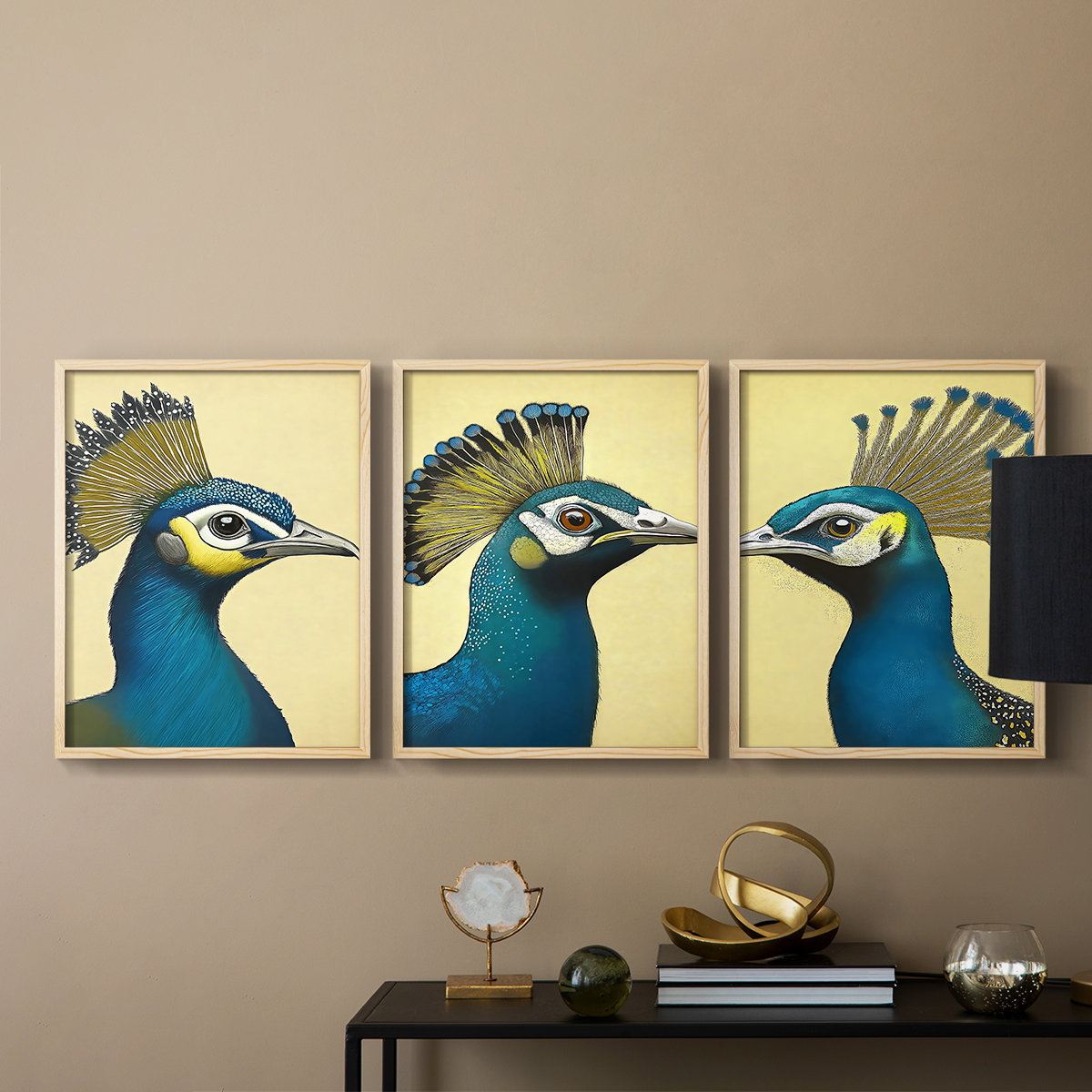 Wrought Studio™ Aviary Study Series CXV -Set Of 3 Framed Giclee Prints ...
