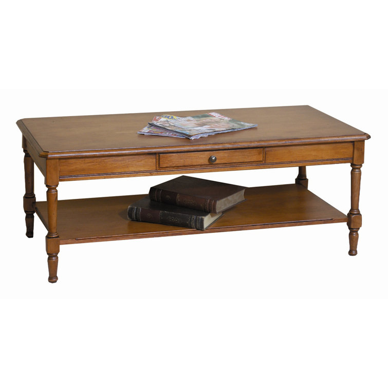 Home Essence Versailles Coffee Table in Cherry | Wayfair.co.uk