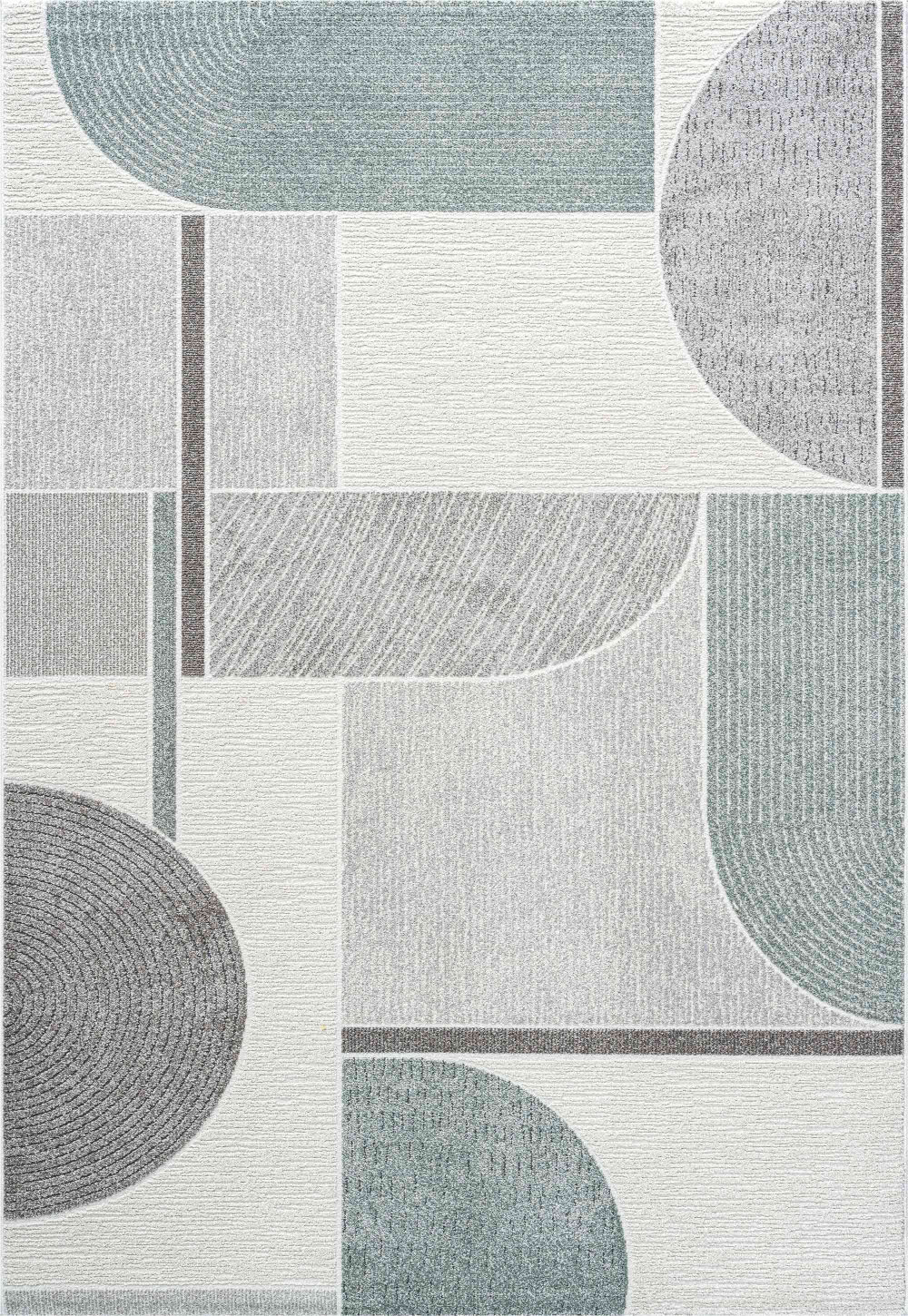 Corrigan Studio Toney Geometric Green Area Rug | Wayfair.co.uk