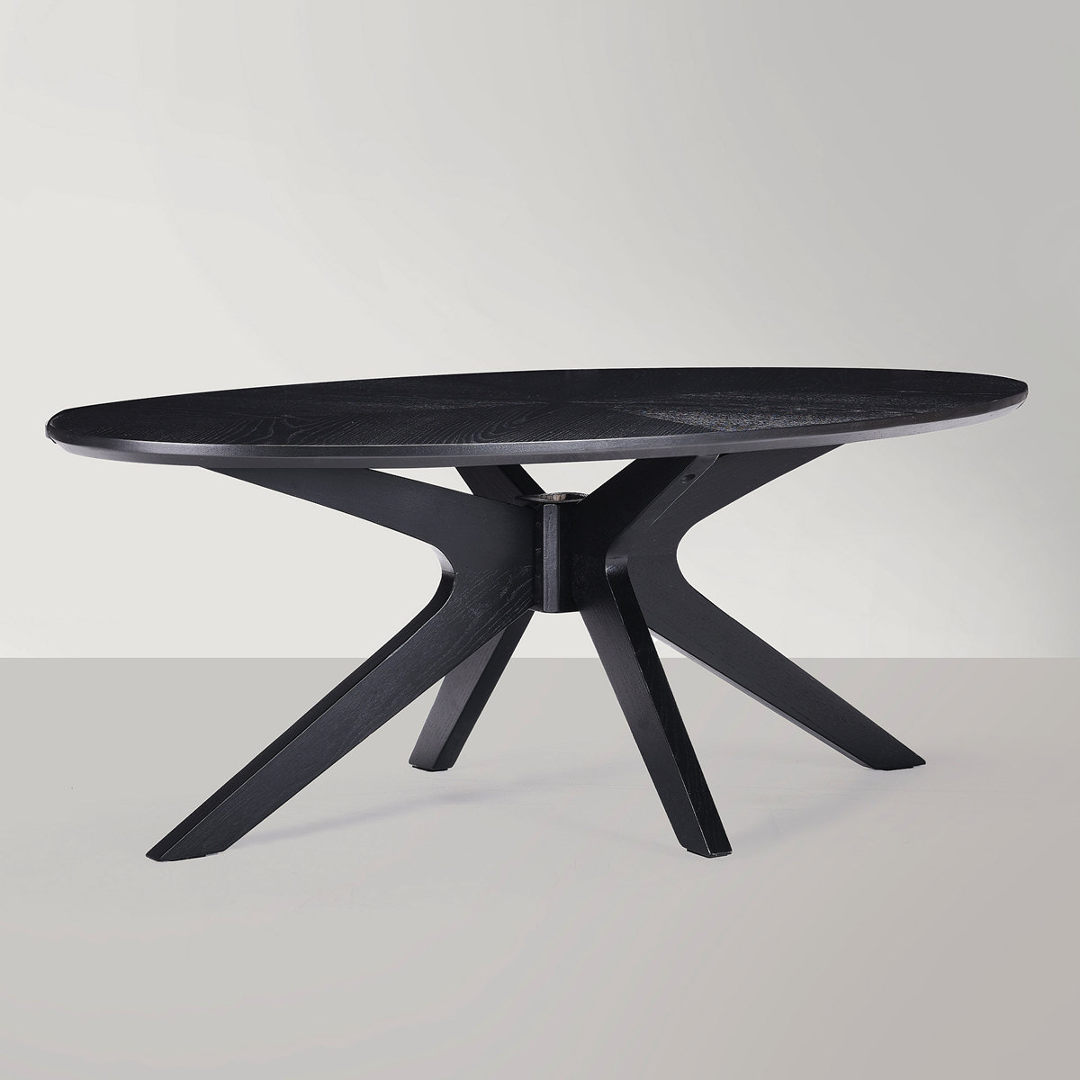 George Oliver Office Coffee Table, 47" Wood Coffee Tabletop With Wood ...