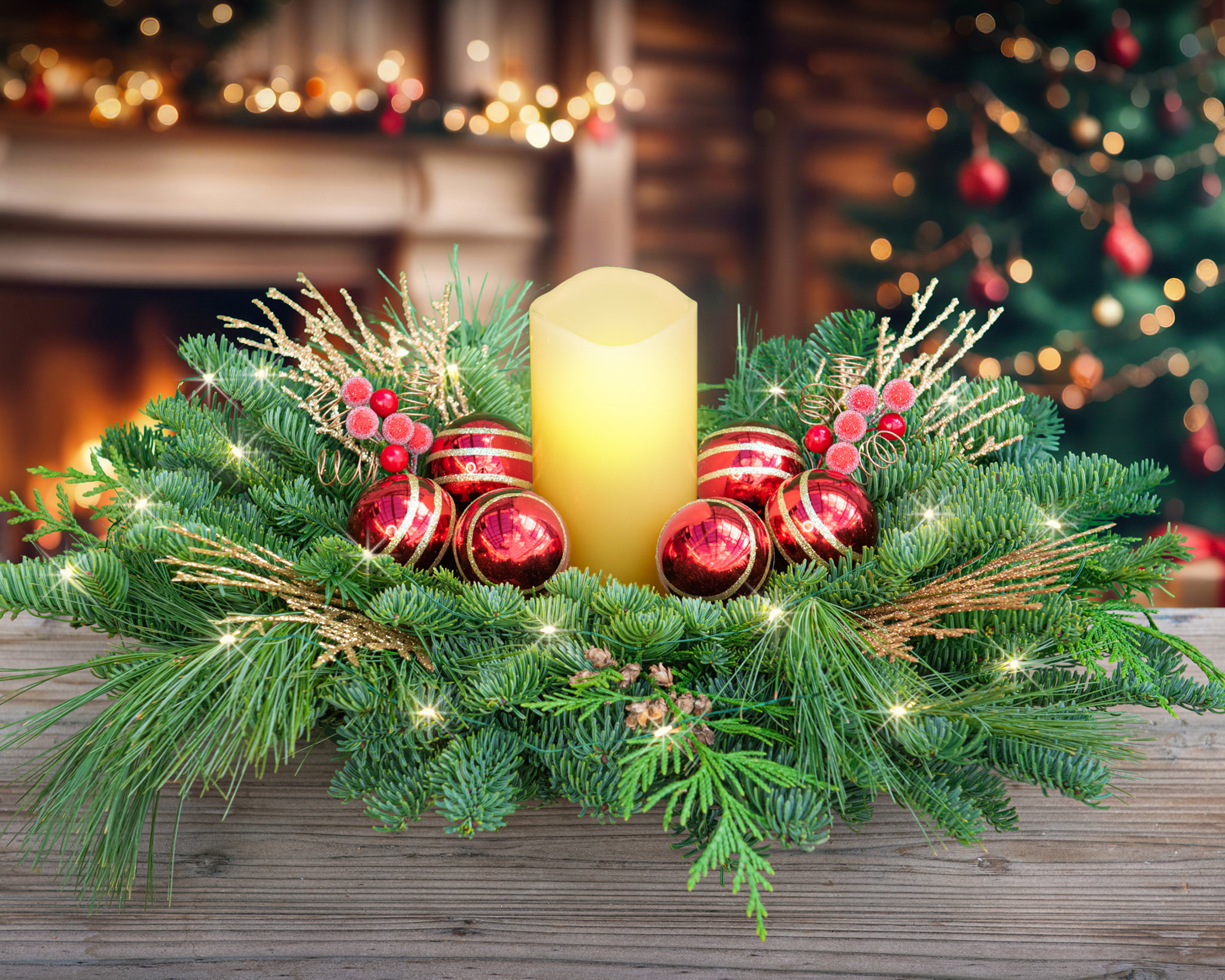 Mickman Brothers Sugarberry Centerpiece | Wayfair