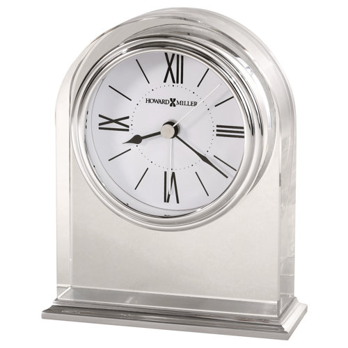 Silver Mantel & Tabletop Clocks You'll Love | Wayfair