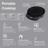 UNIVERSAL WINDOW SOLUTIONS Induction Cooktop, 10.25” Shatter-Proof ...