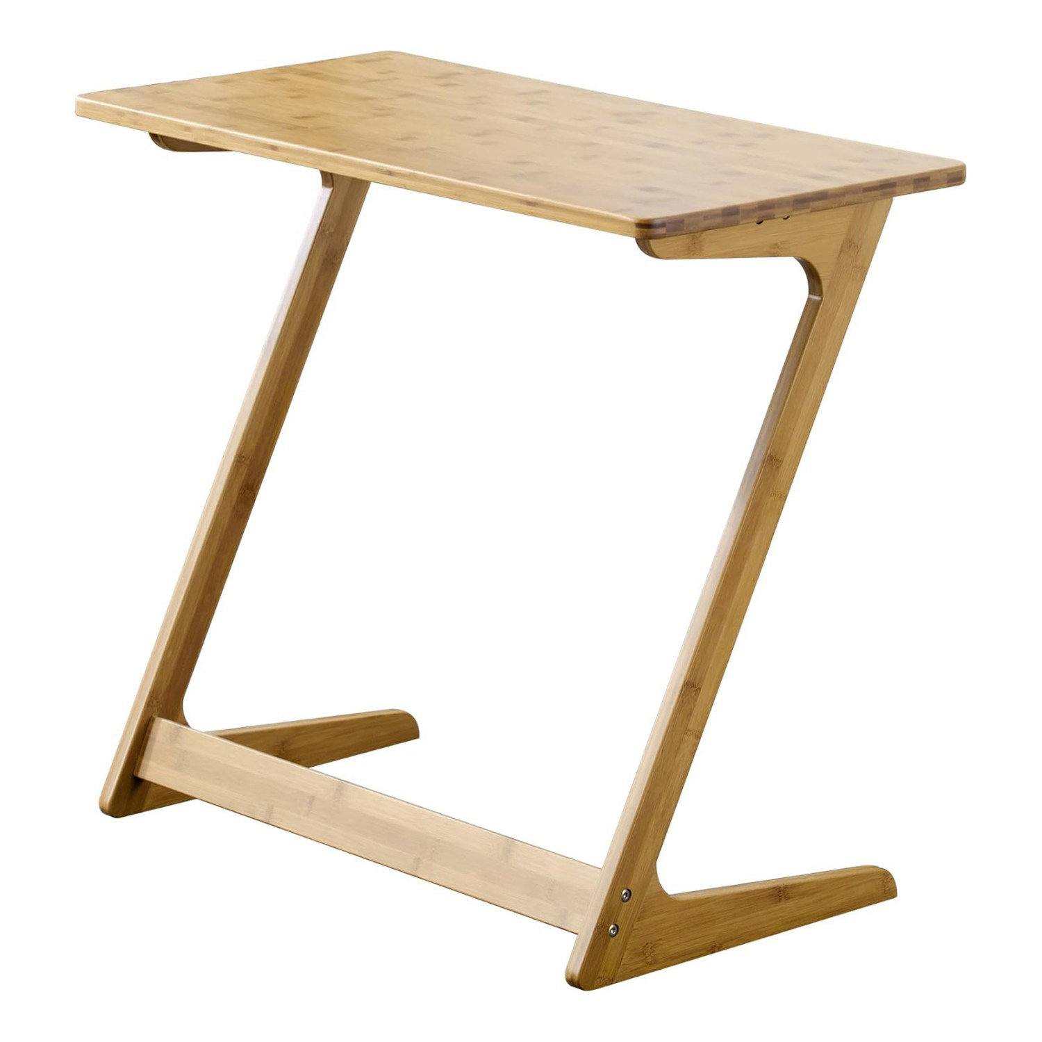 Winston Porter Bamboo Z Shape Side Table | Wayfair