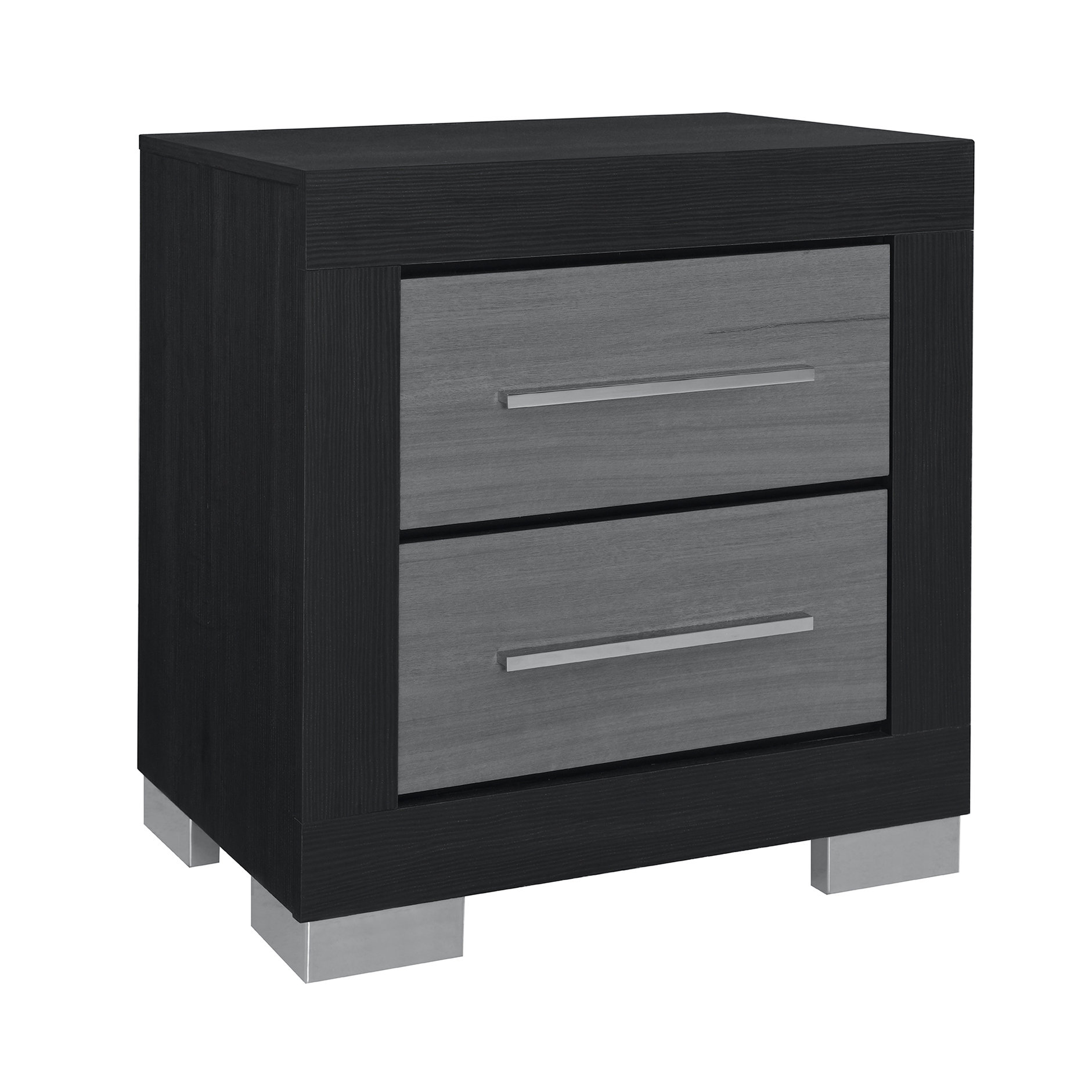 Latitude Run® Square, Nightstand, Two Toned Finish, Joints, Drawers ...