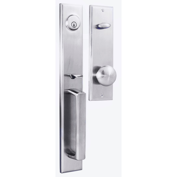 Weslock Elegance Handleset with Deadbolt and Door Rosette & Reviews ...