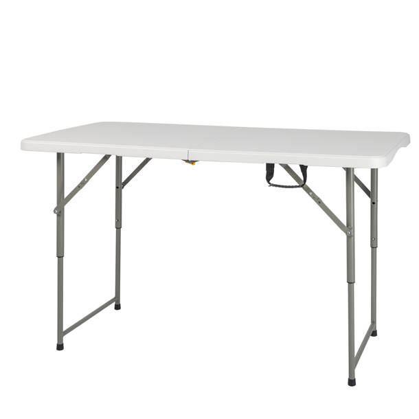 Office Star 48'' Plastic Rectangular Portable Folding Table & Reviews ...