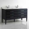 Dowell 60" Double Bathroom Vanity Base Only | Wayfair