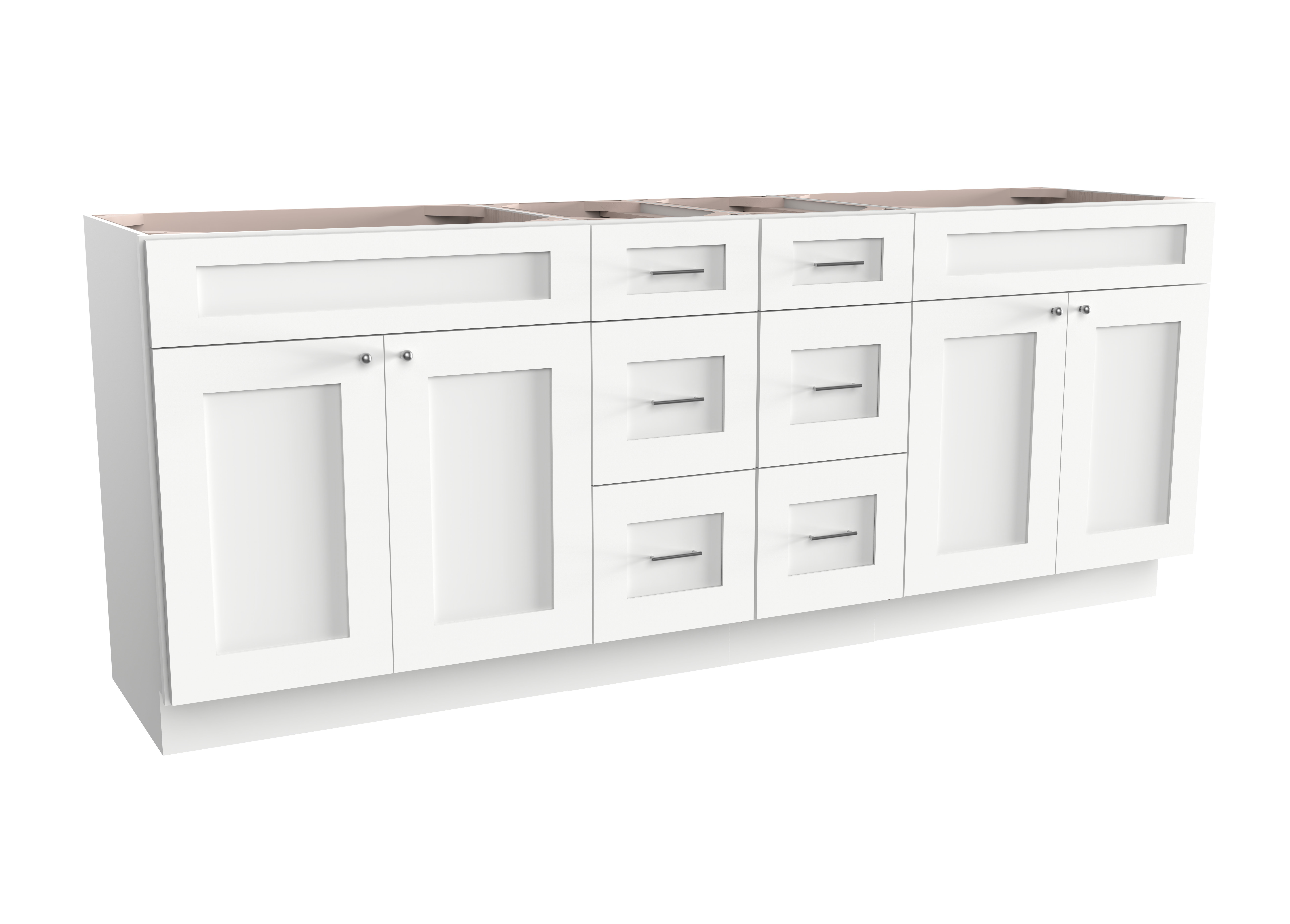 Disar 90 Double Bathroom Vanity Base Only & Reviews | Wayfair