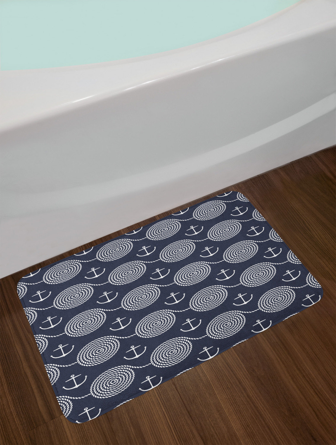 East Urban Home Nautical Bath Rug | Wayfair