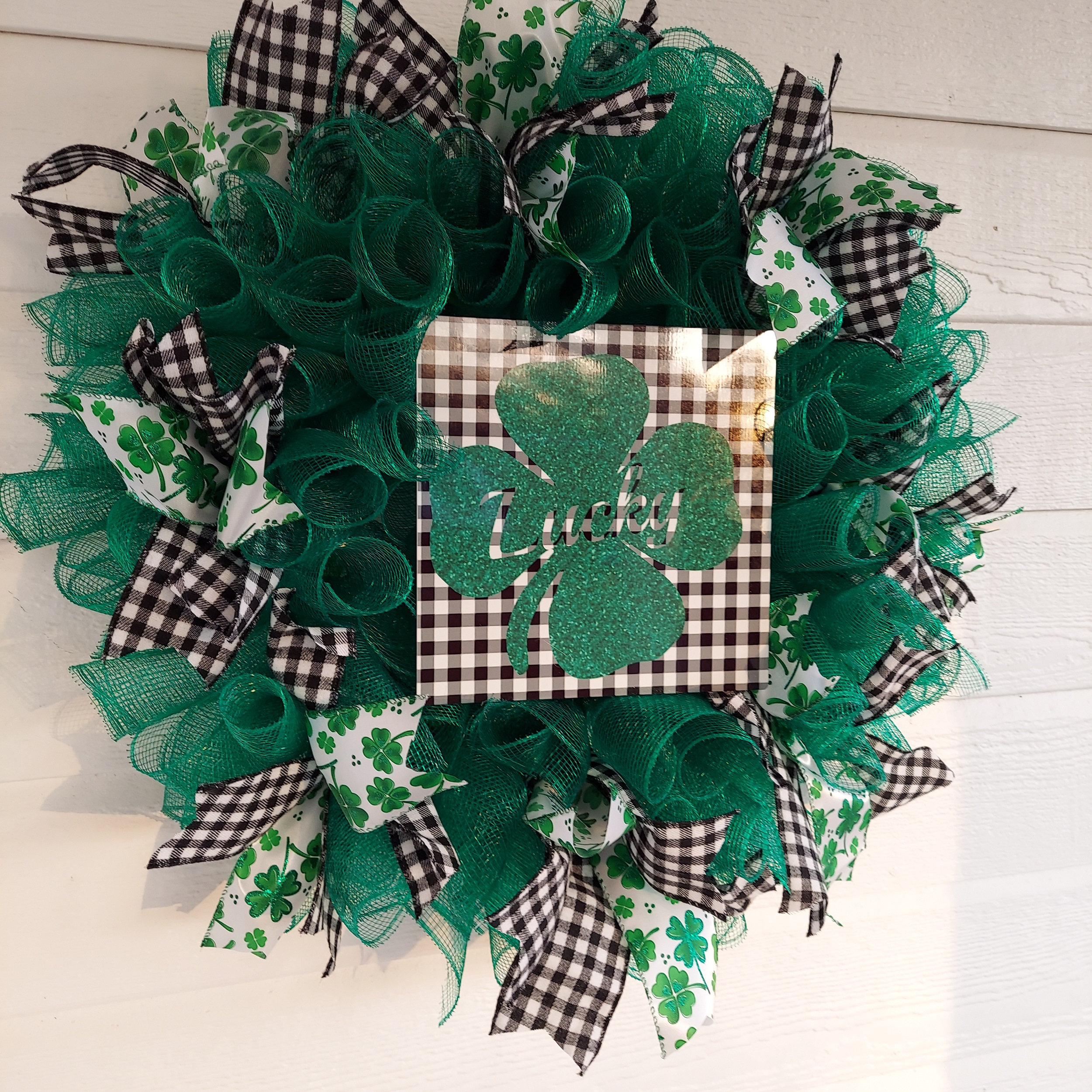 The Holiday Aisle® 21" Deco Mesh Wreath & Reviews | Wayfair