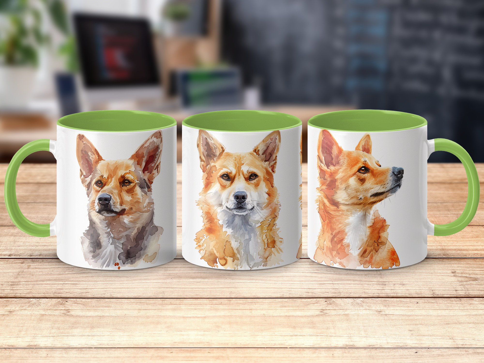 East Urban Home Adorable Yorkie Puppies Design 11oz Coffee Mug ...