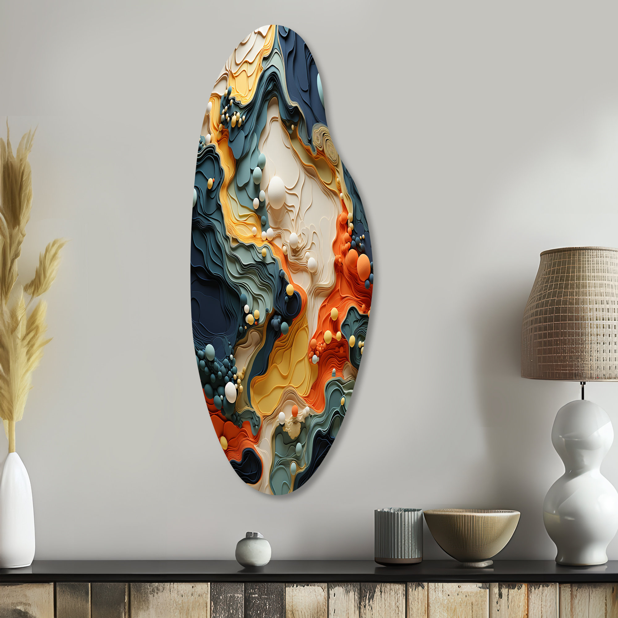 Design Art Bio Morphism Organic Forms II - Bio Morphism Curved Shape ...
