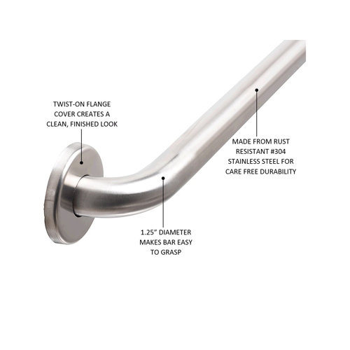 CSI Bathware 32'' Grab Bar & Reviews | Wayfair