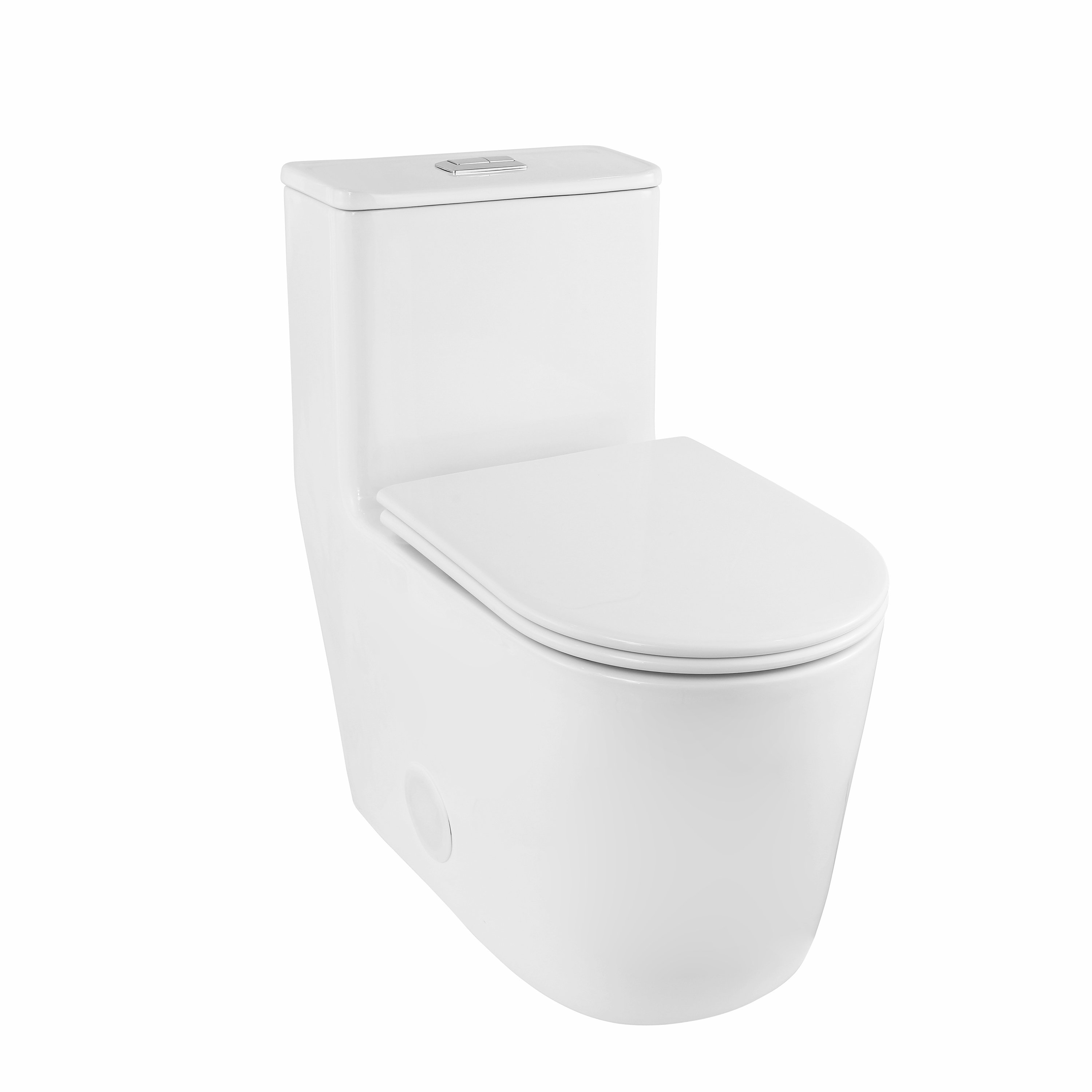 Golden Elite Jane 1-piece 4/6L GPF Dual Flush Right Height Elongated ...