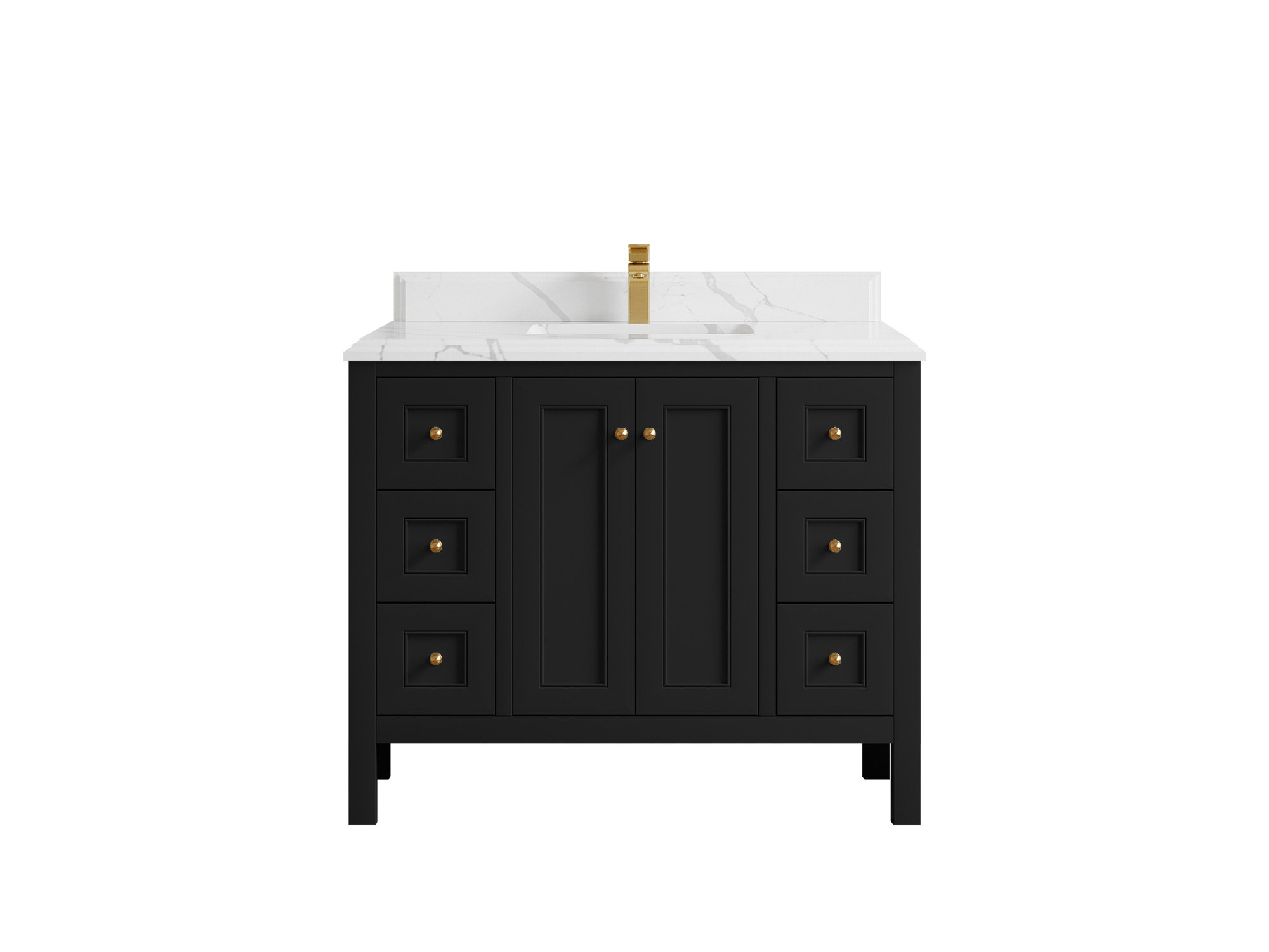 Willow Collections Nashville 4. W X 2. D Single Sink Bathroom Vanity In ...