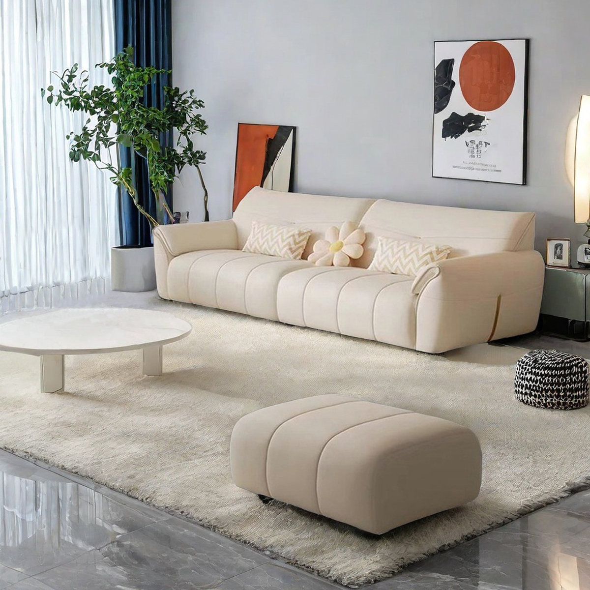 Danbenla design Simple and comfortable living room sofa set - Wayfair ...