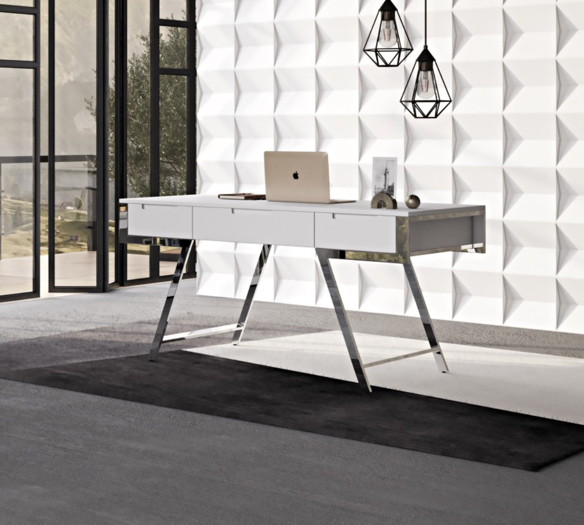 Wade Logan® Oman Rectangle Desk & Reviews | Wayfair
