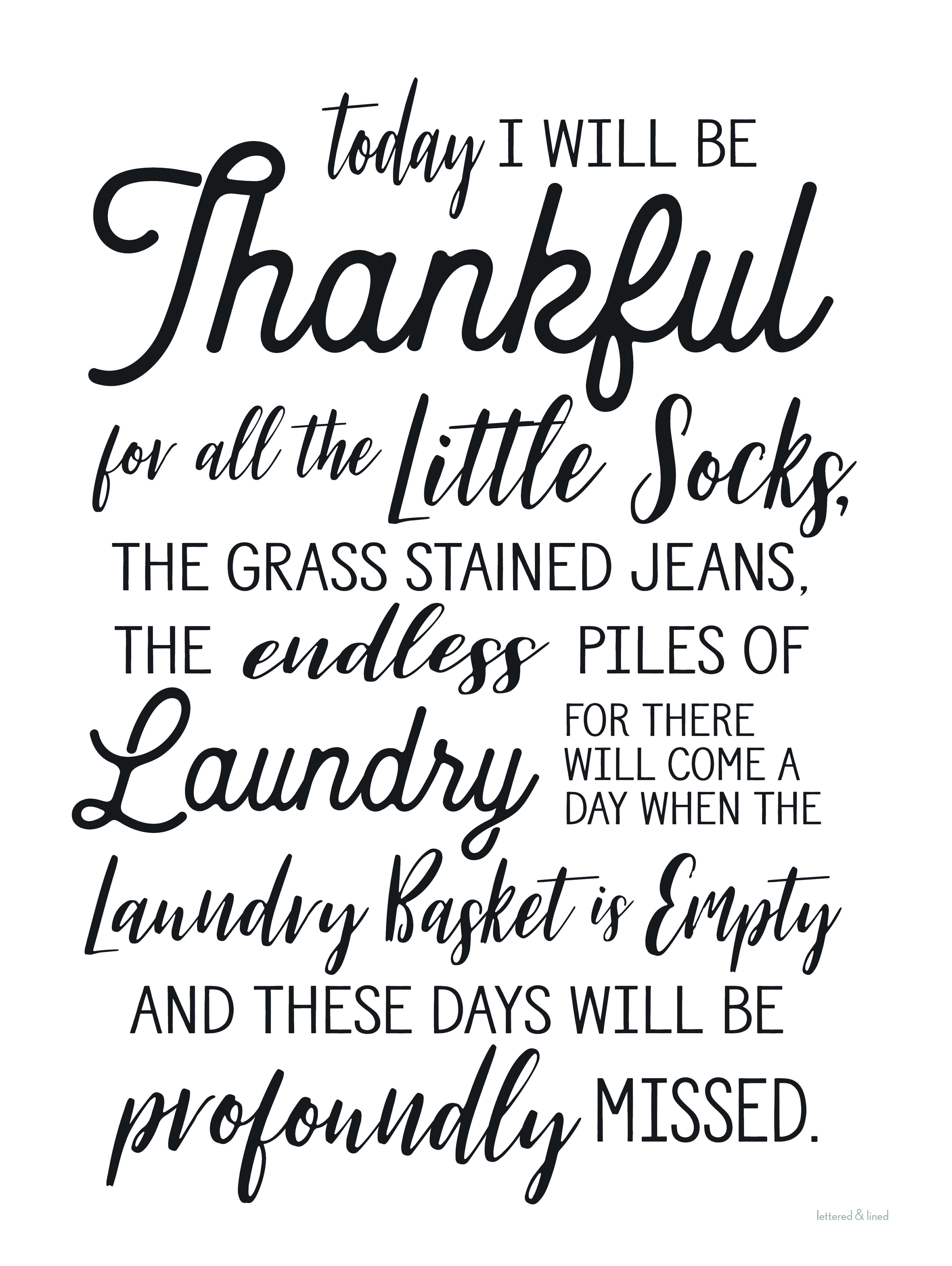 Trinx Laundry Blessings I - Print on Canvas | Wayfair