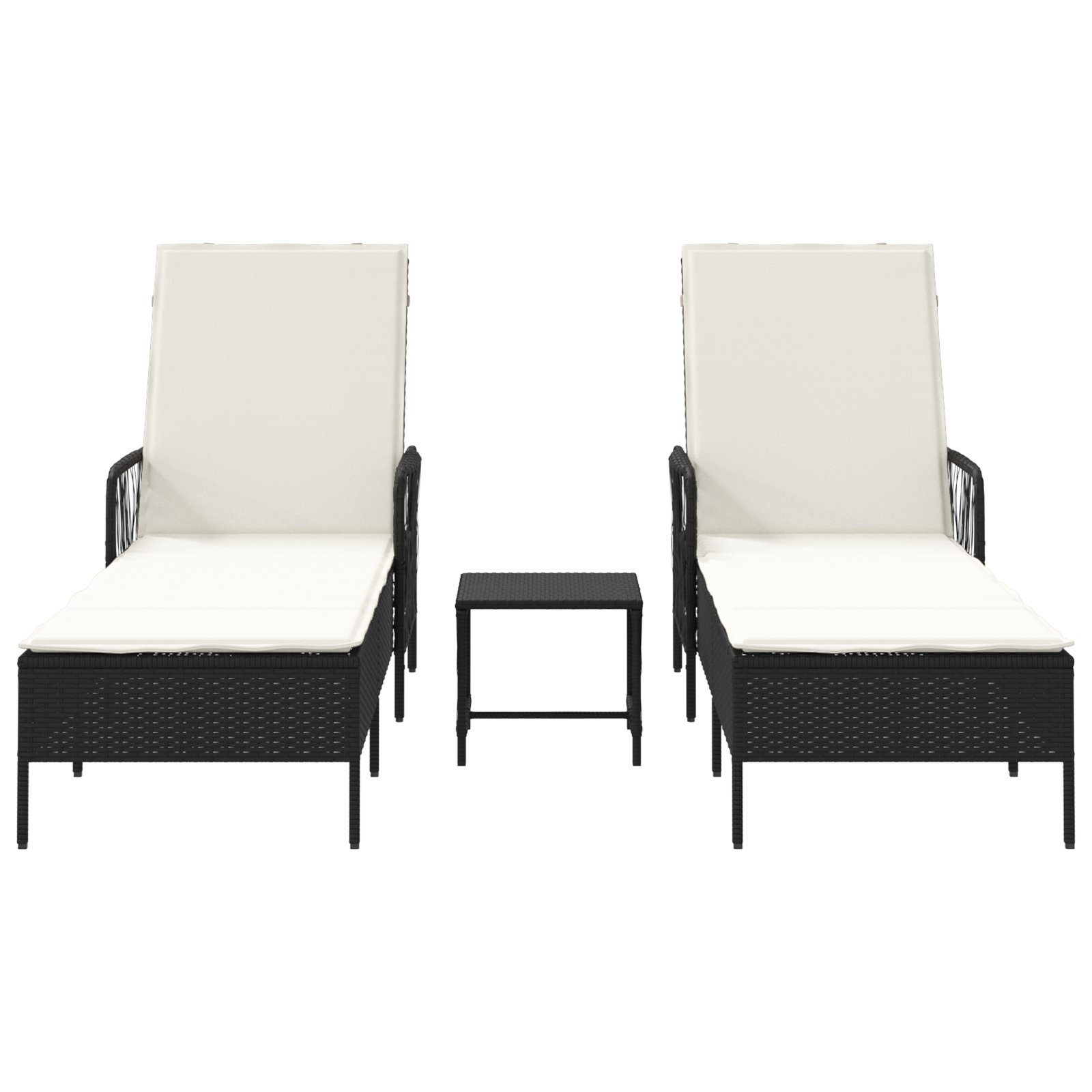 Brayden Studio 200cm Long Chaise Lounge Set with Cushions | Wayfair.co.uk