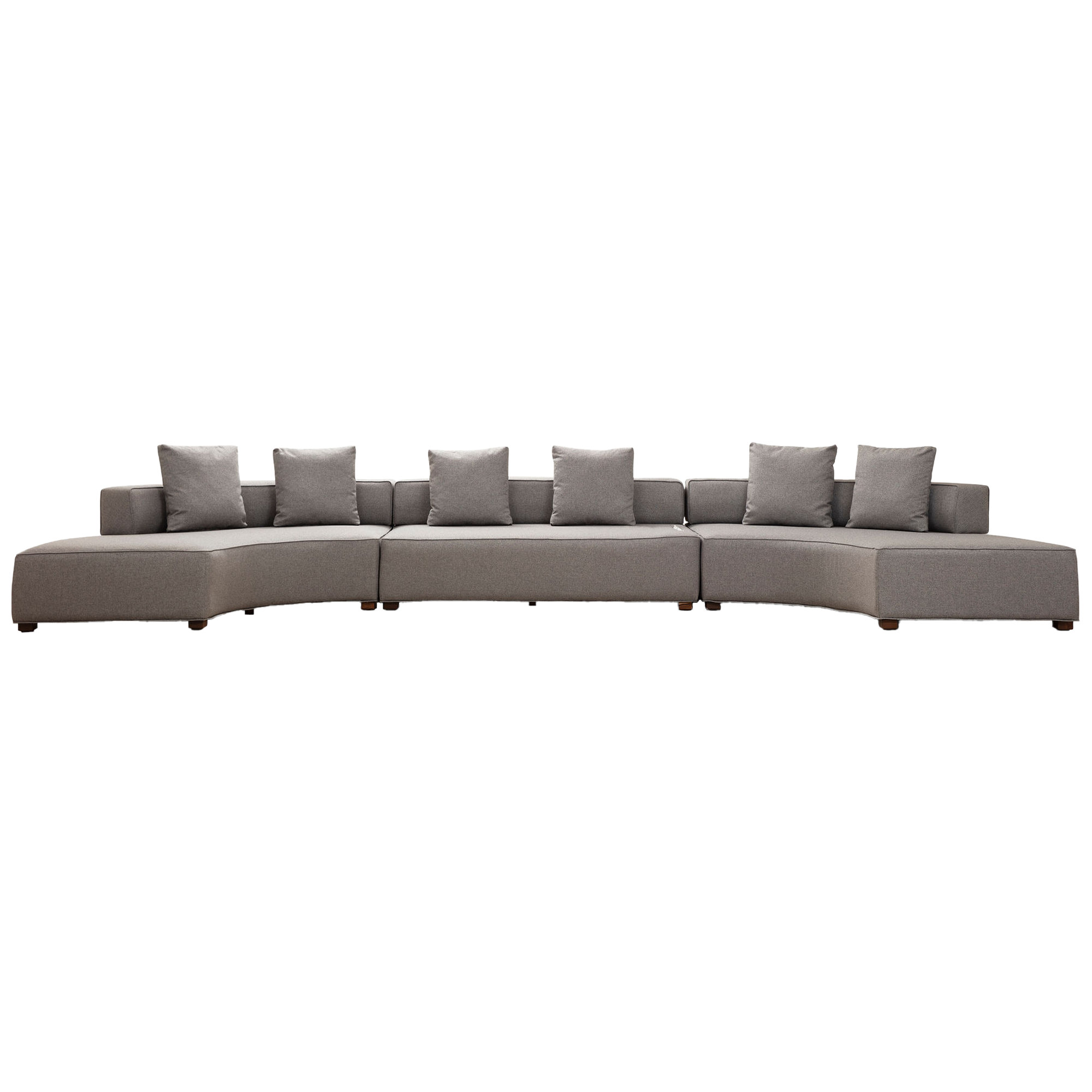 SpiritHome Sectional Curved Corner Sofa | Wayfair