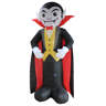 The Holiday Aisle® 12 Foot Tall Huge Happy Halloween Inflatable Vampire ...