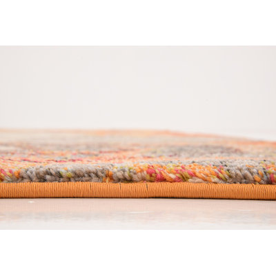 Langley Street Eddins Performance Orange Rug & Reviews | Wayfair