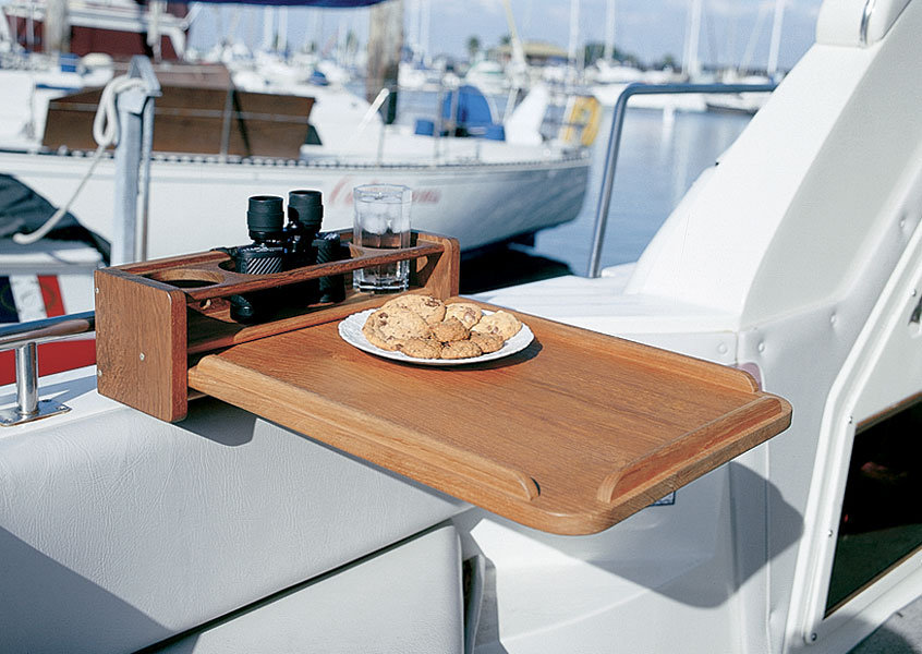 SeaTeak Table d'appoint en bois massif - Wayfair Canada