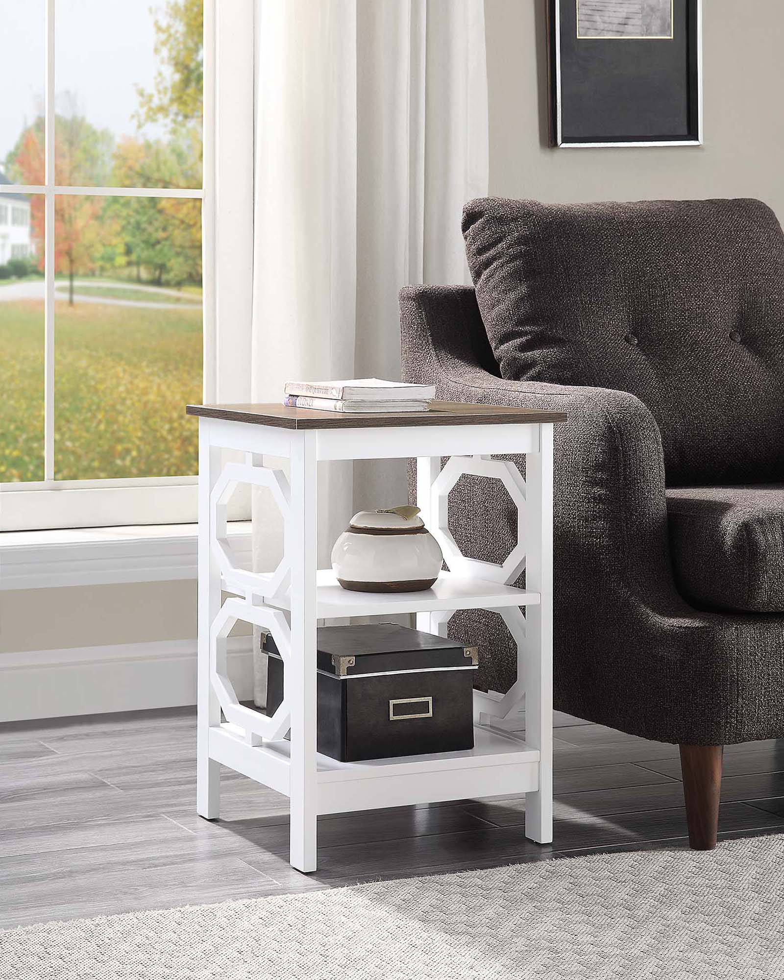 Winston Porter Minburn End Table with Storage & Reviews | Wayfair