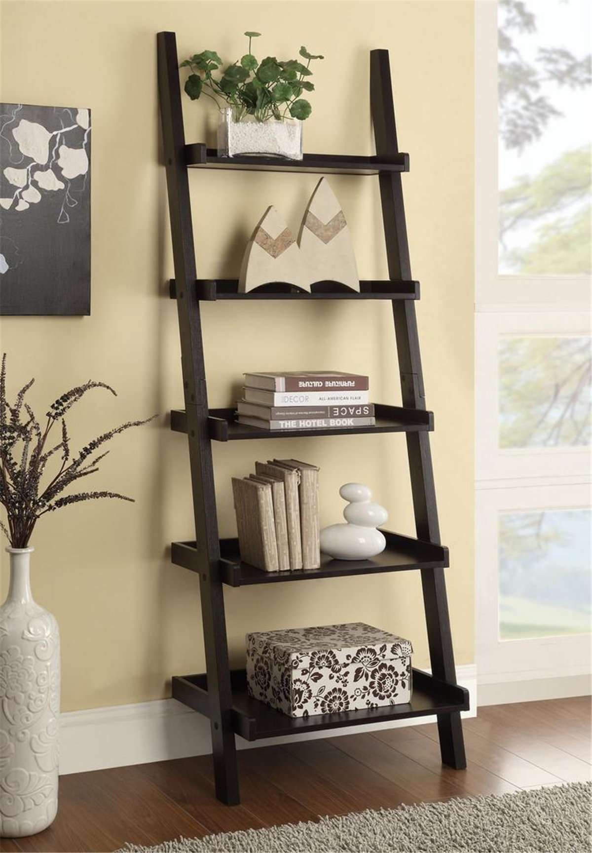 Ivy Bronx Thorson Ladder Bookcase | Wayfair