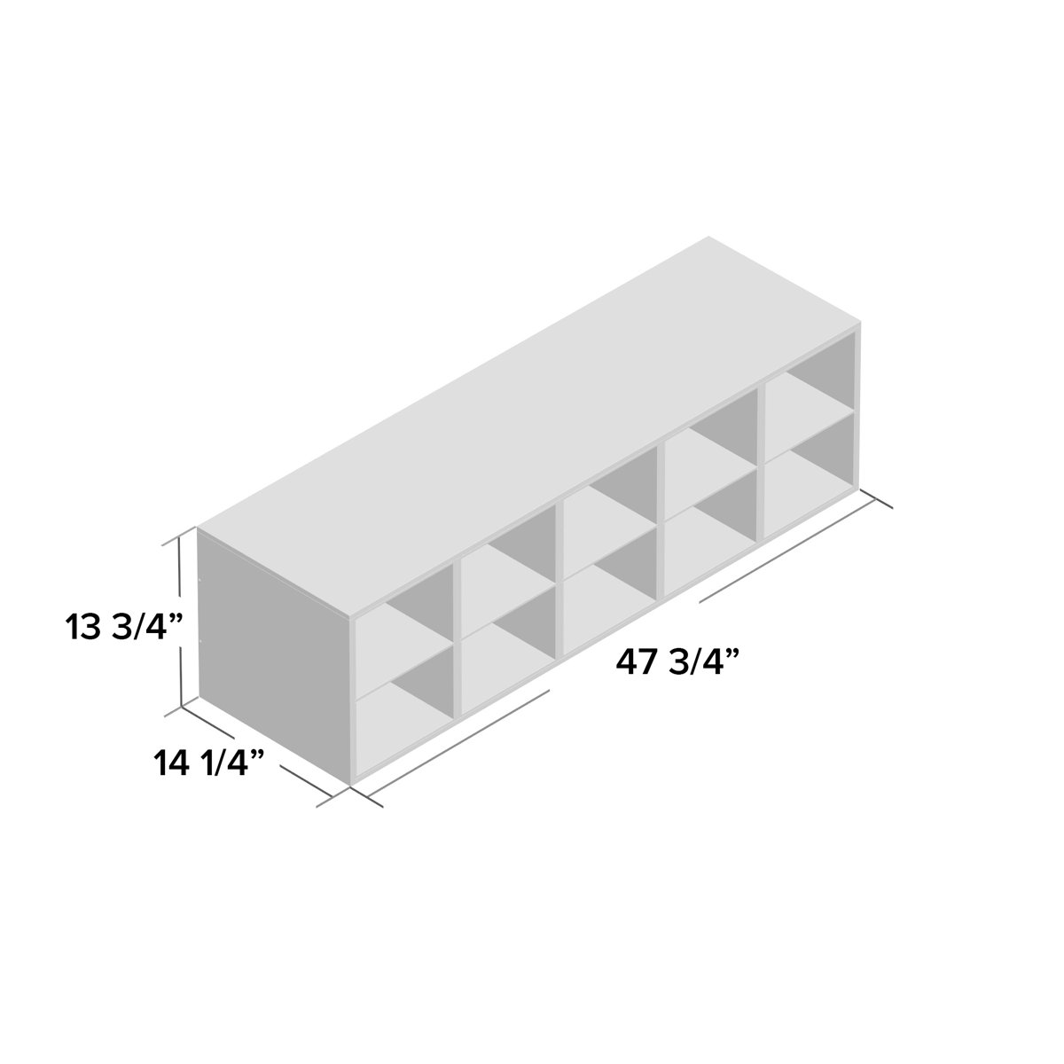 Childcraft Stackable 10 Compartment Cubby | Wayfair
