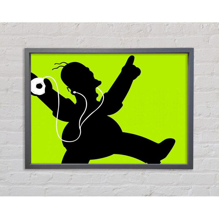Bright Star Homer Simpson - Single Picture Frame Art Prints on Canvas ...