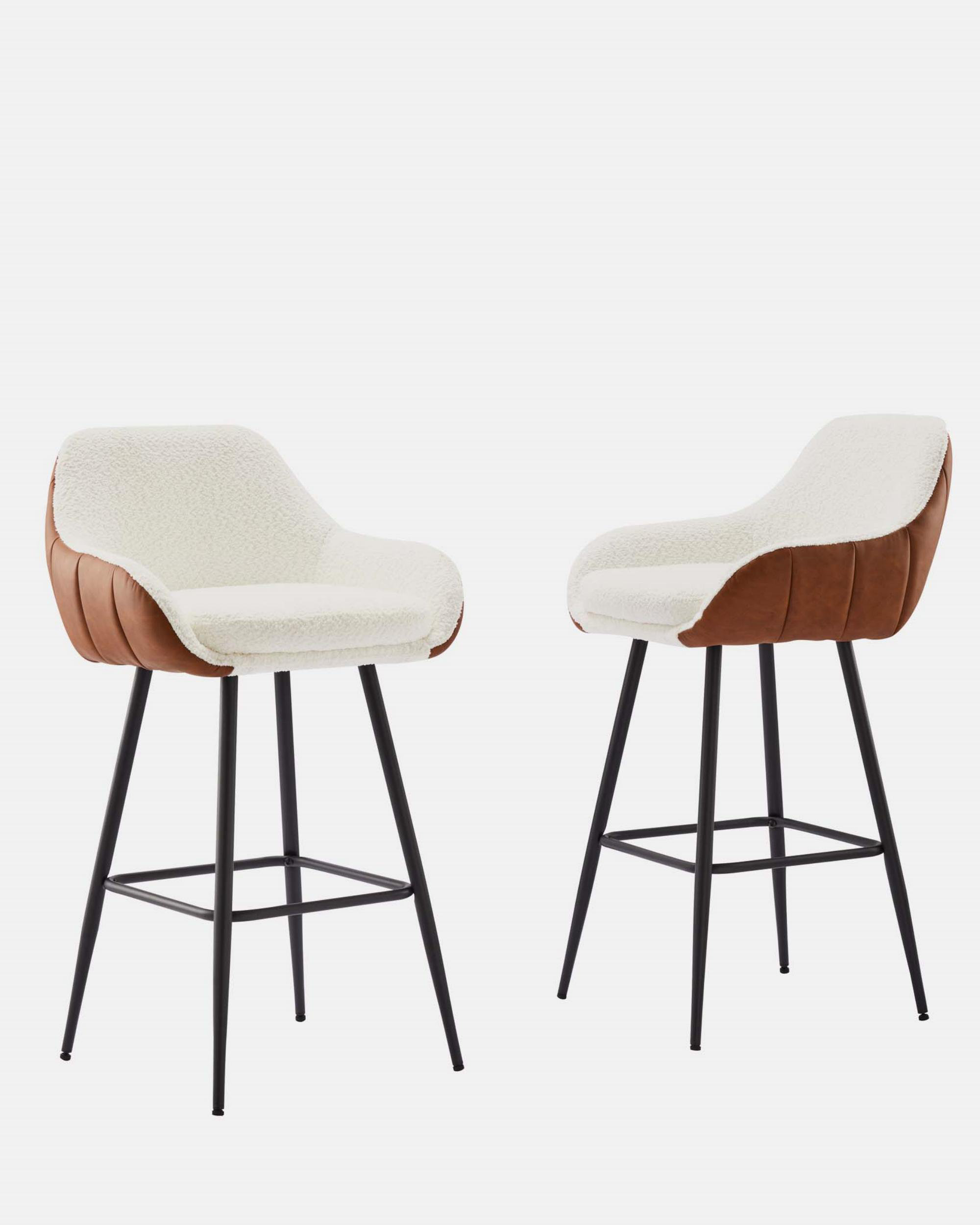 George Oliver Leaetta Metal Accent Stool | Wayfair