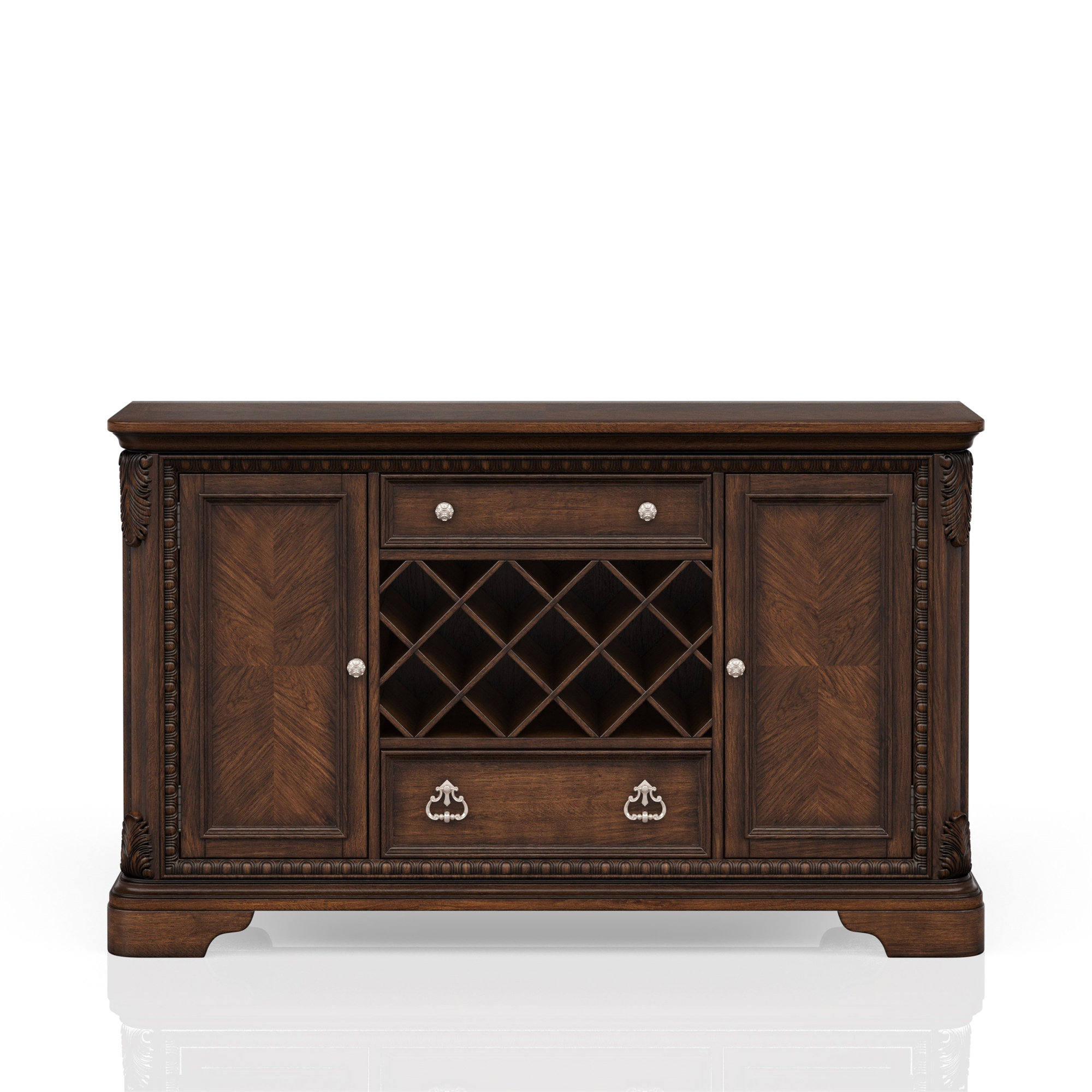Astoria Grand Mahogany Traditional Server - Wayfair Canada