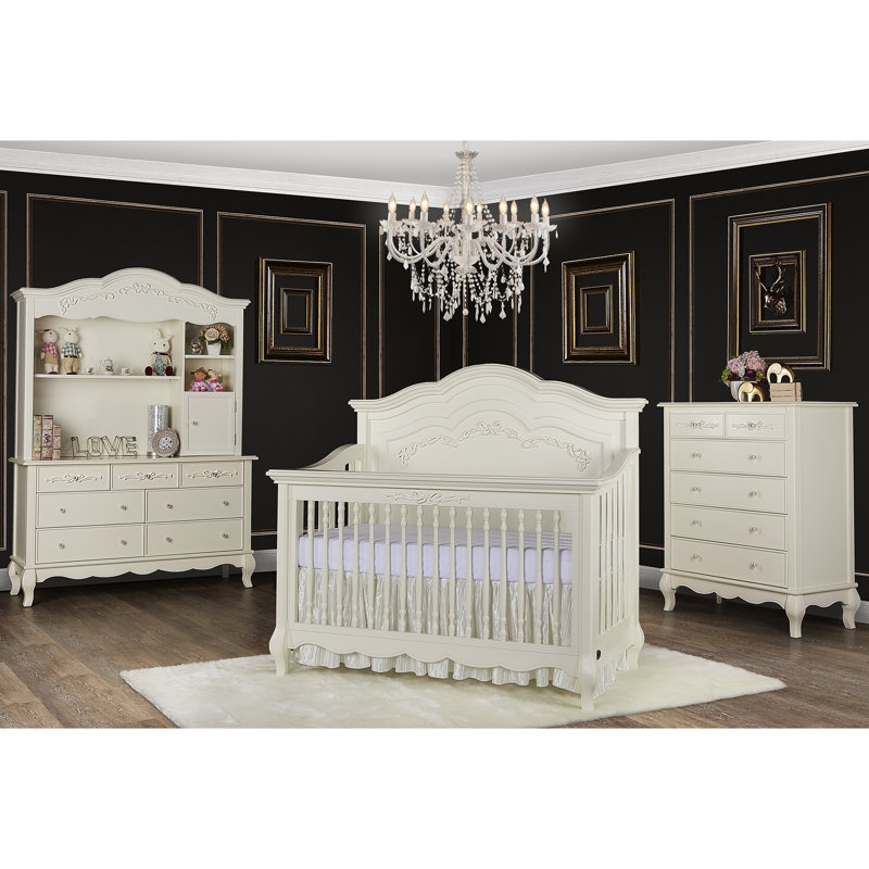 Evolur Aurora 5-in-1 Convertible Crib & Reviews | Wayfair