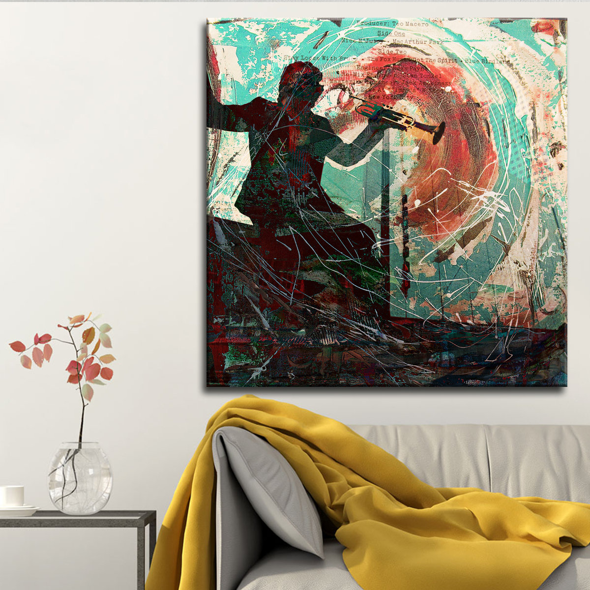 Ebern Designs " The Color Of Jazz XVII " | Wayfair
