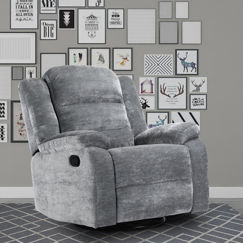Winston Porter Upholstered Recliner & Reviews | Wayfair