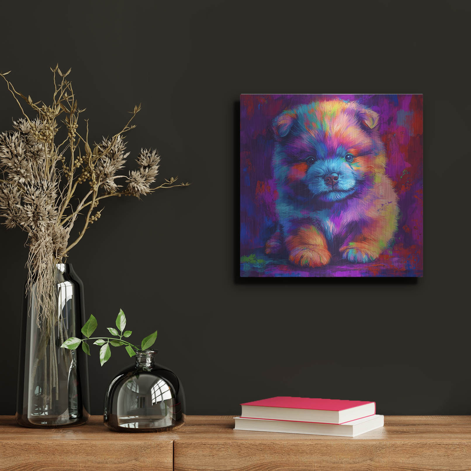 Winston Porter 'Woof Chow Chow' by Rich Monet Metal Wall Art | Wayfair